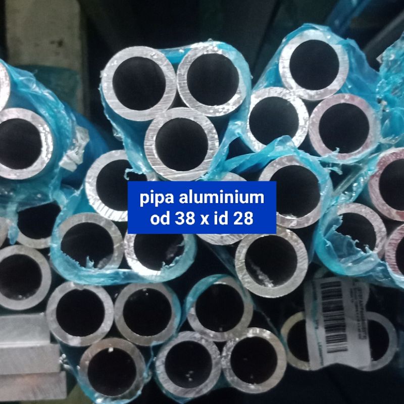 Jual Pipa Aluminium od 38 x id 28 / pipa alumunium harga per 10cm ...