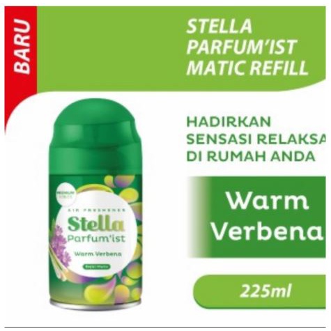Jual Stella refill matic 225ml premium 3 varian murah - Warm Verbena ...