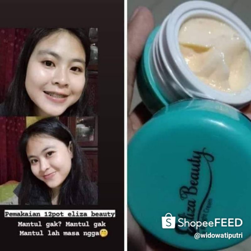 Jual ELIZA BEAUTY SKINCARE ALL IN ONE SIANG DAN MALAM ( CRIM GLOWING ...