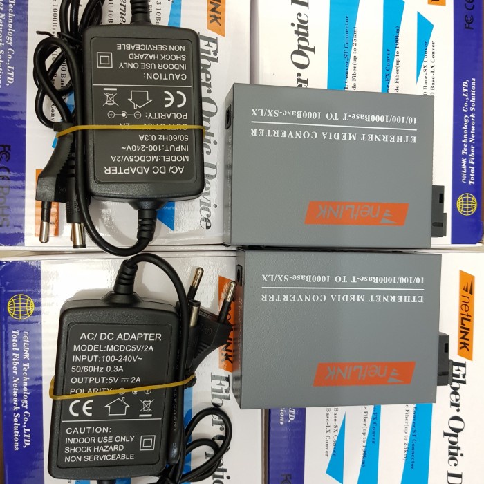 Jual Netlink HTB-GS-03 Gigabit Media Converter RJ45 Fiber Optic ...
