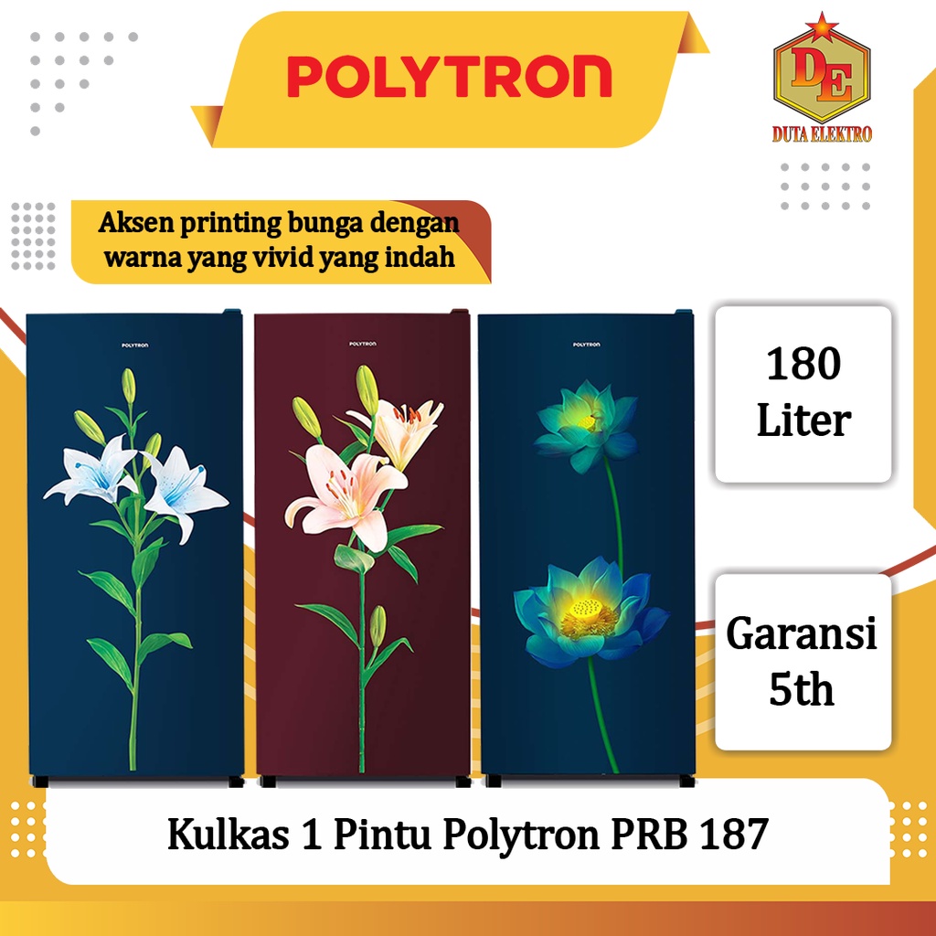 Jual Kulkas 1 Pintu Polytron PRB 187 | Shopee Indonesia