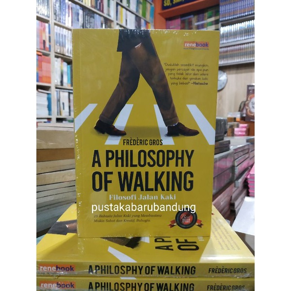Jual [Original] Buku A Philosophy Of Walking Filsafat Jalan Kaki ...