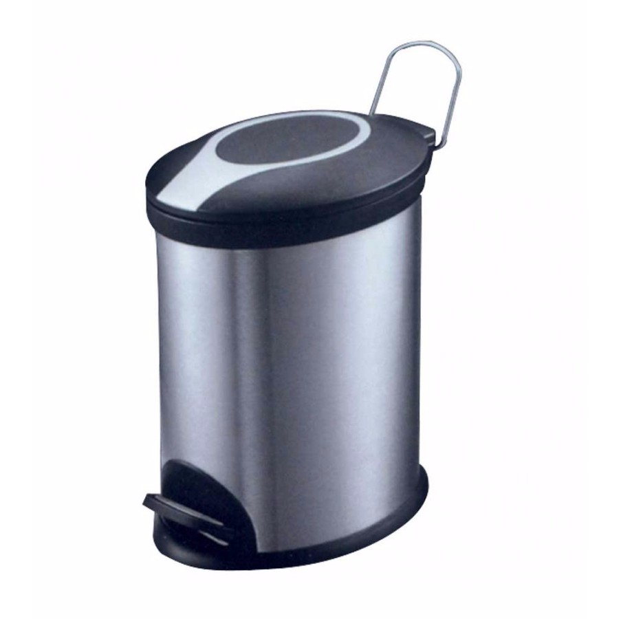 Jual FANCY WASTE BIN OVAL KRISBOW 20L MATT WITH PEDAL KW1800800 ...