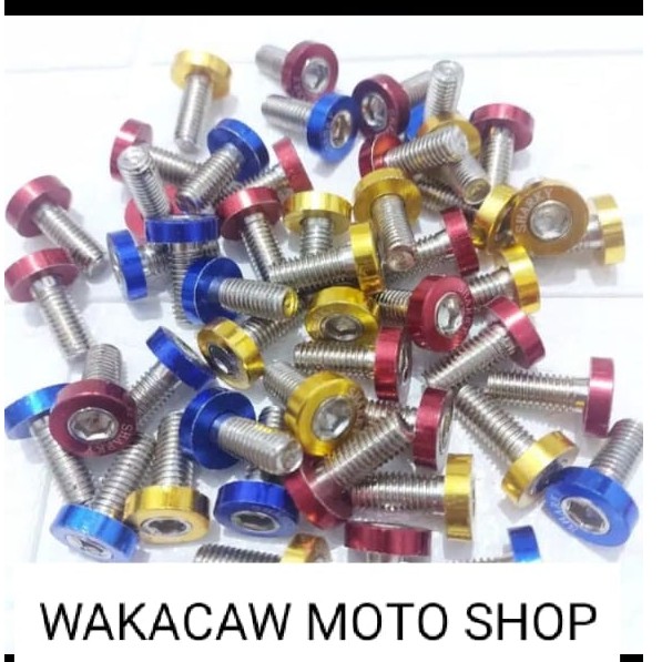 Jual BAUT CAKRAM UNIVERSAL BAUT DISC PIRINGAN RING BEAT VARIO MIO DLL ...