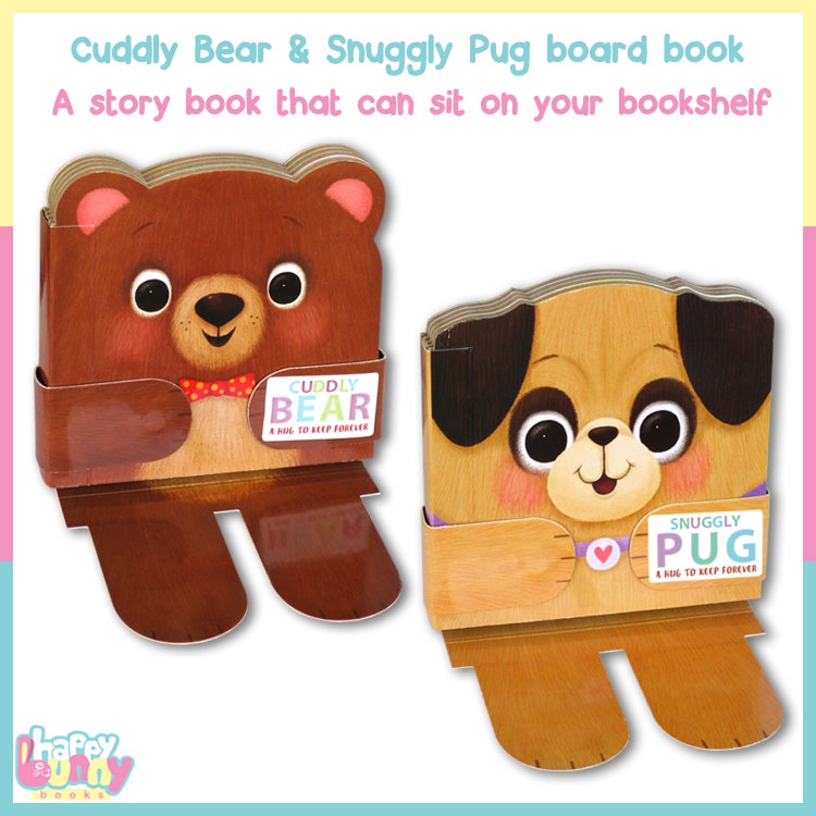 Jual [Igloo Books] Cuddly Bear & Snuggly Pug board book A story book ...