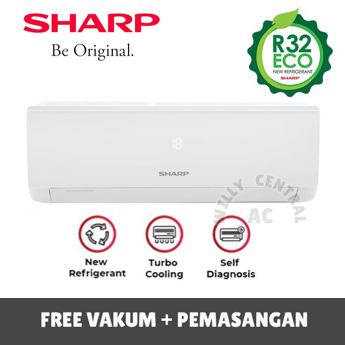 Jual AC SHARP 1/2 PK - 3/4 PK - 1 PK - 1.5 PK - 2 PK AH UCY ...