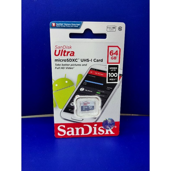 Jual SanDisk Ultra 64GB 100mbps MicroSDXC UHS-I Card for Nintendo Switch | Shopee Indonesia