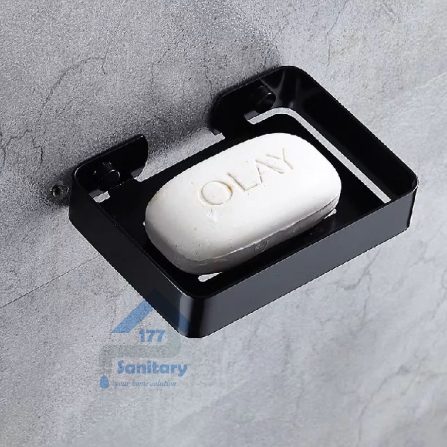 Jual Rak Sabun batang kotak mini Hitam 770BL - Tempat sabun batang Mini ...