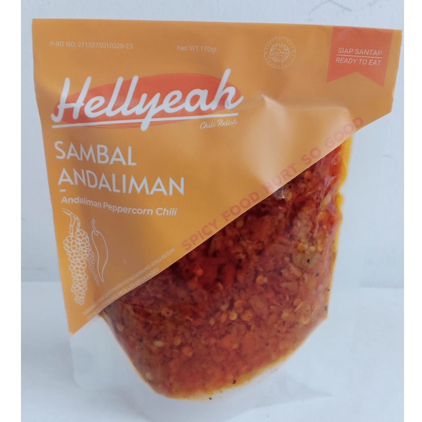 Jual SAMBAL HELL YEAH ANDALIMAN | Shopee Indonesia
