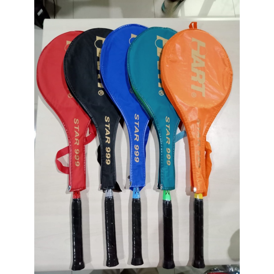 Jual RAKET BADMINTON ANAK HART 801-999 +TAS SETENGAH COVER WARNA ...
