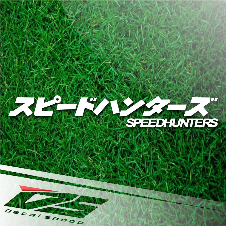 Jual Stiker KACA MOBIL SPEEDHUNTER sticker SPEED HUNTER kanji | Shopee ...
