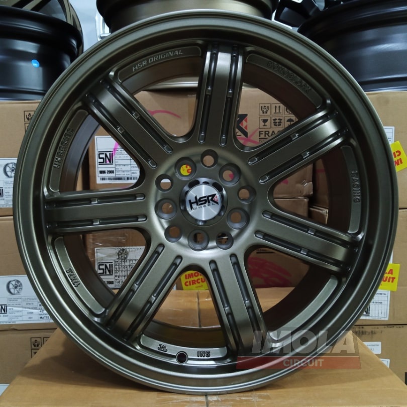 Jual Velg mobil new avanza ring 17 HSR wheel SIAK R17 baut 5 lebar peleg 75 et 42 Semi Matte ...