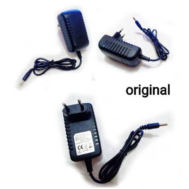 Jual Adaptor DVD portable original / charger DVD portable original 9v ...