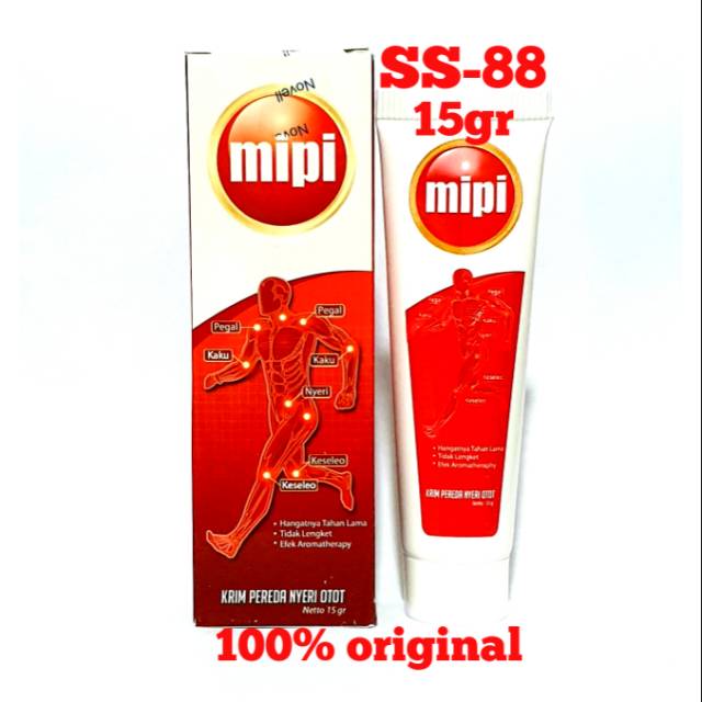 Jual MIPI CREAM ~ KRIM PEREDA NYERI OTOT (15GR) | Shopee Indonesia