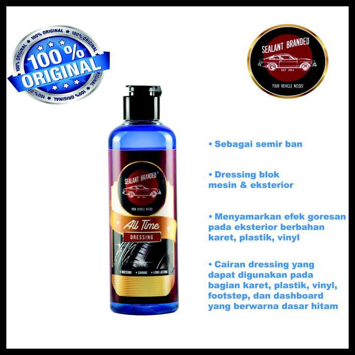 Jual Semir ban / All Time Dressing / Dressing plastik karet 250ml ...