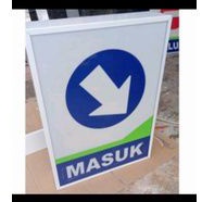 Jual perlengkapan Spbu pertamina rambu in out pertashop rambu keluar ...