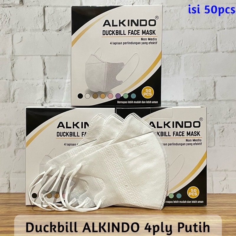 Jual Masker Duckbill Alkindo Isi 50pcs 3ply 4ply Face Mask Duckbill ... Jual Masker Duckbill Alkindo Isi 50pcs 3ply 4ply Face Mask Duckbill ...