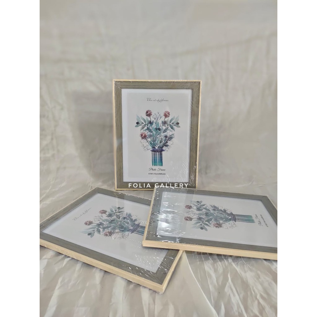 Jual DW - Photo Frame Kayu - Frame Foto - Figura Minimalis / Ukir ...