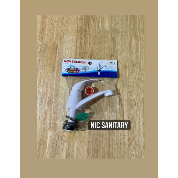 Jual Kran angkat wastafel SOLIGEN W15 / kran PVC | Shopee Indonesia