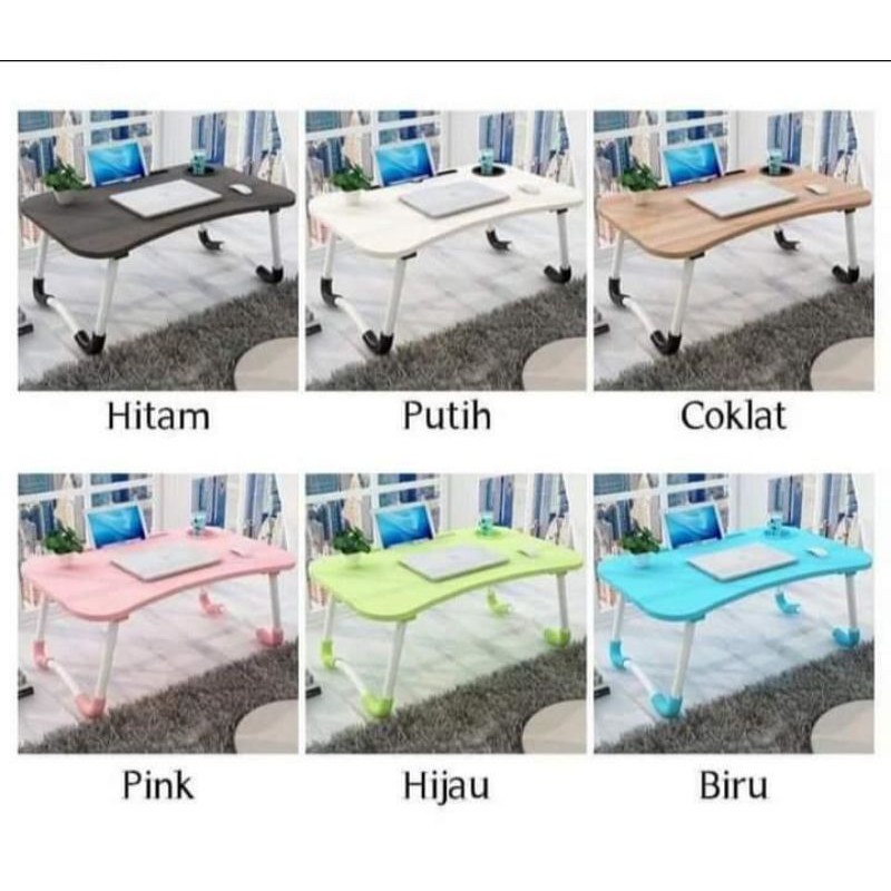 Jual meja lap top/meja belajar lipat | Shopee Indonesia