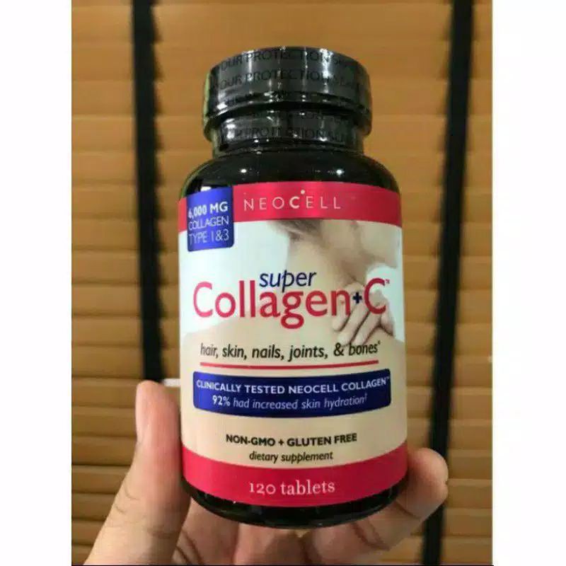 Jual NEOCELL SUPER COLLAGEN C POWDER TYPE 1 & 3 120 TABLET ORIGINAL ...