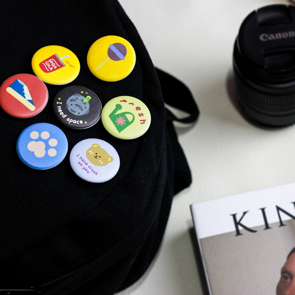 Jual Himeku PIN BUTTON - Pin untuk Tas - Aksesoris Hiasan Tas | Shopee ...