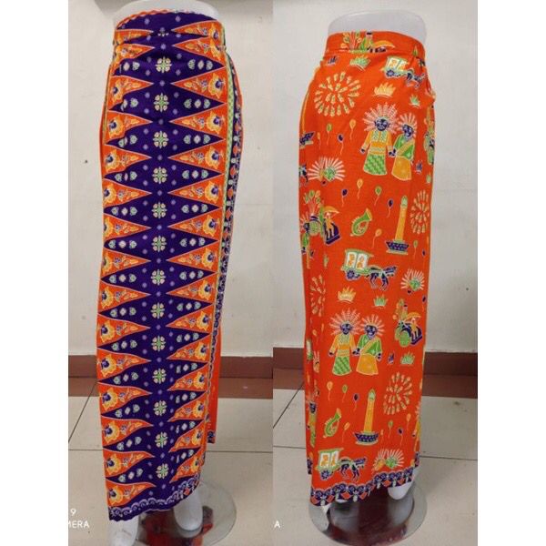 Jual Rok Sepan Tumpal ST25 Motif Pucuk Rebung Betawi Ondel ondel Abang ...