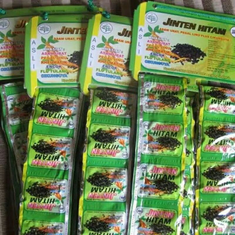 Jual Obat/Jamu Herbal/Tradisional Jinten Hitam Kapsul Per Saset ...