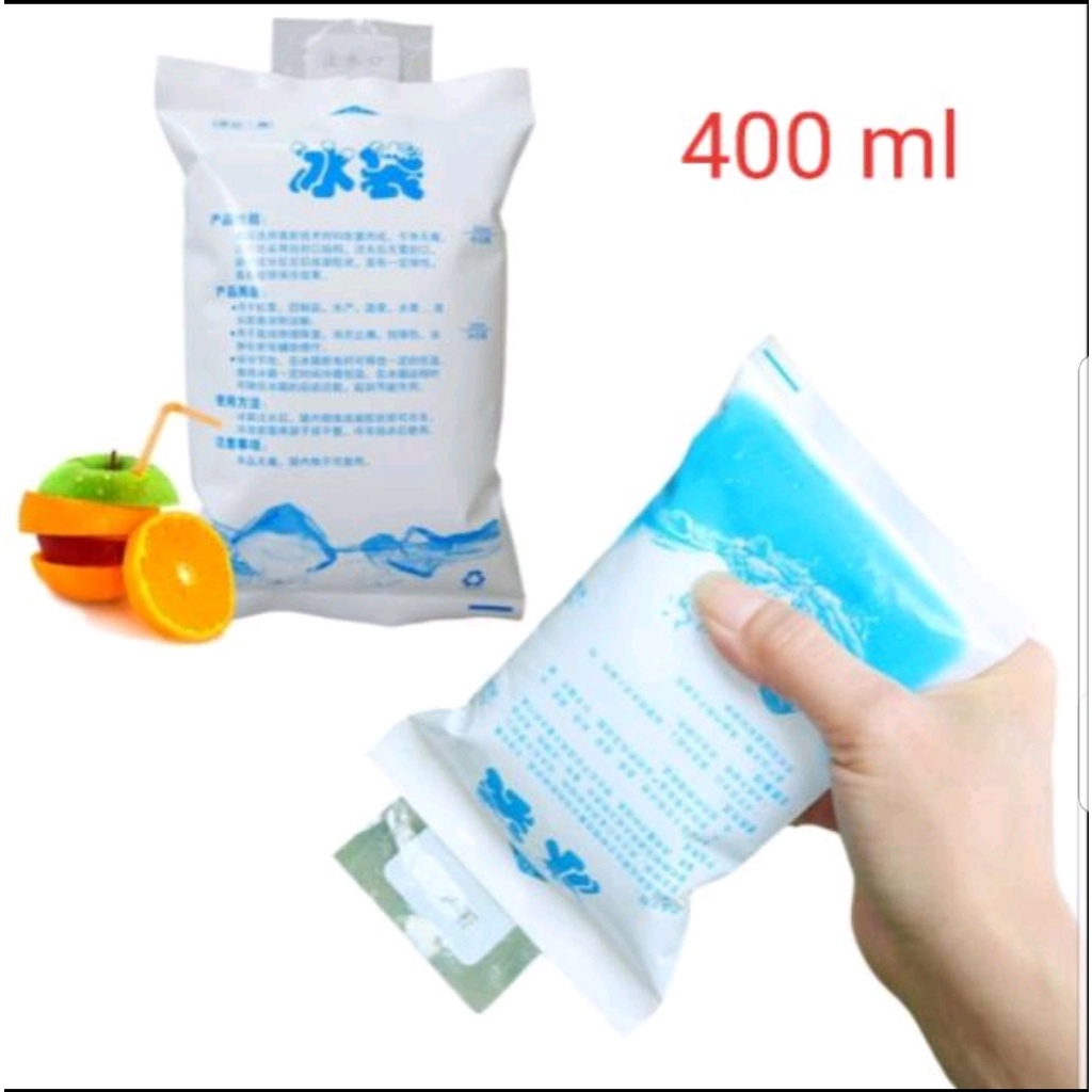 Jual ICE GEL PACK 400 ml / Jelly / Blue Ice / Pendingin / Dry Es ...