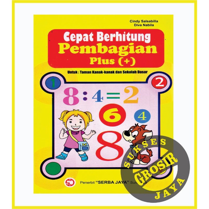 Jual Buku Anak Paud & TK Cepat Berhitung Penambahan, Pengurangan ...