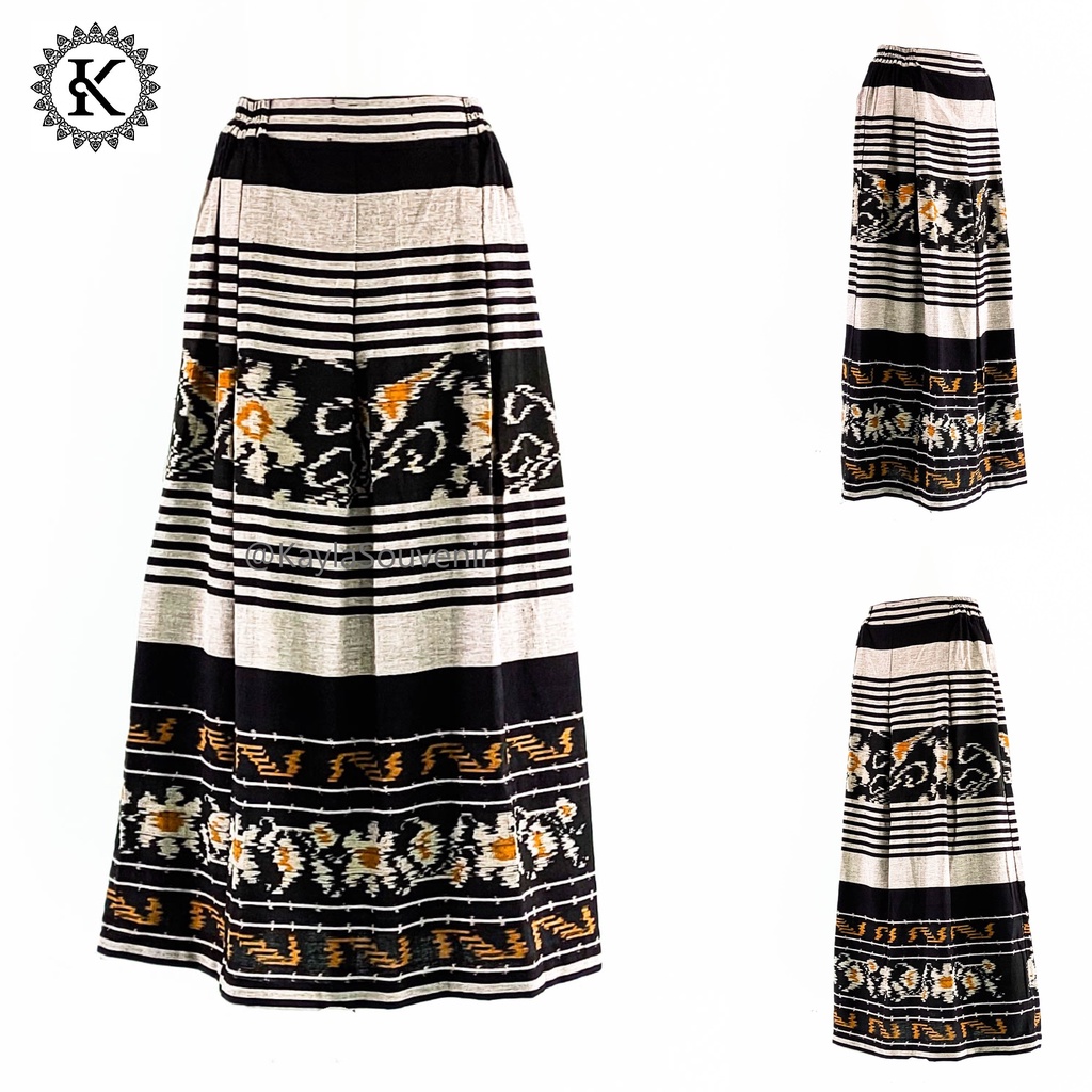 Jual Rok Rempel Tenun / Rok Panjang Tenun - Kain Etnik | Shopee Indonesia
