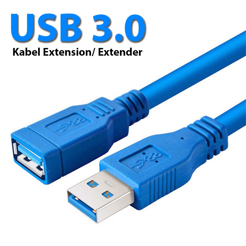 Jual Kabel Transfer Data USB Hub 3.0 Extension Extensi Ekstensi ...