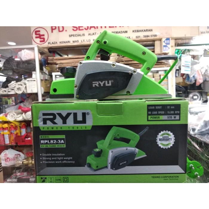 Jual MESIN PLANER RYU RPL 82-3A / MESIN SERUT KAYU / MESIN KETAM ...
