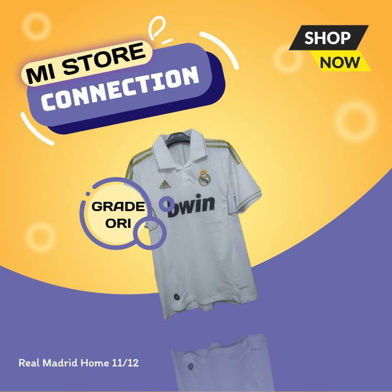Jual Jersey GO Real Madrid Home Kit 2011/12 Supporter Version High ...