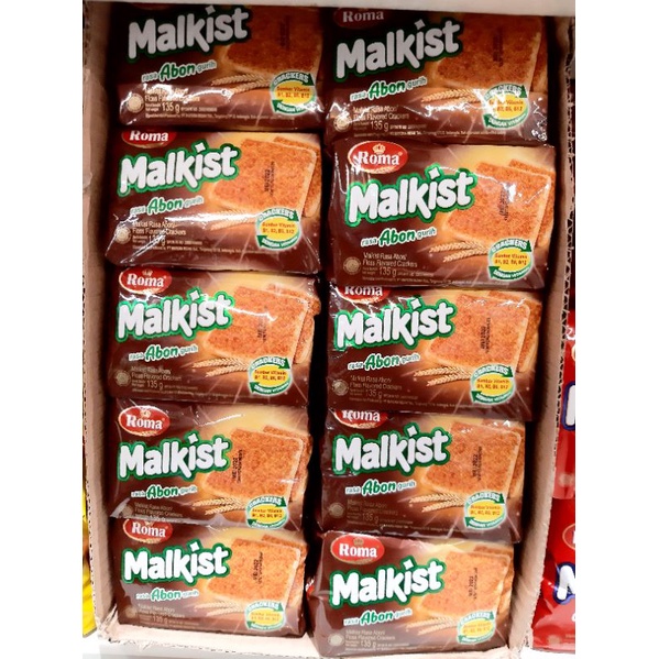 Jual Roma Malkist Crackers Original, Abon, Korean Bbq, Coklat, Cream ...