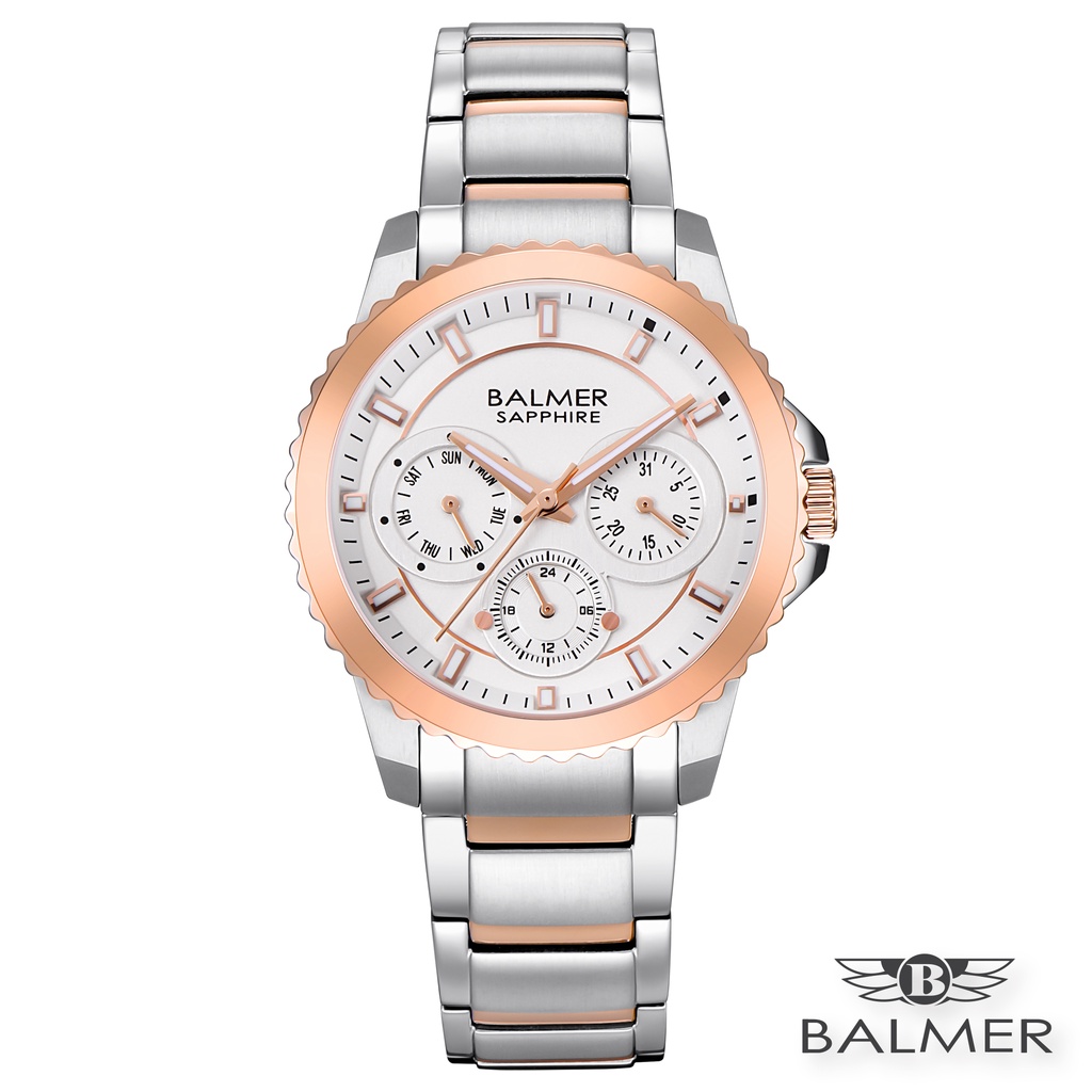 Jual Jam Tangan Balmer 5131LF WANITA Chronograph Rantai Stainless Steel ...