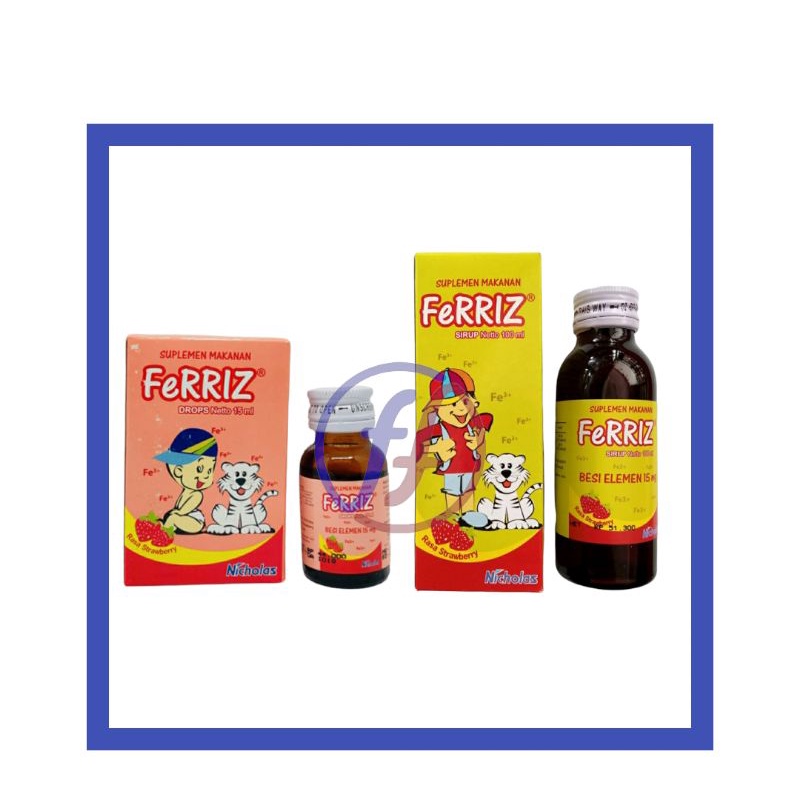 Jual FERRIZ DROPS 15 ML SIRUP 100 ML | Shopee Indonesia