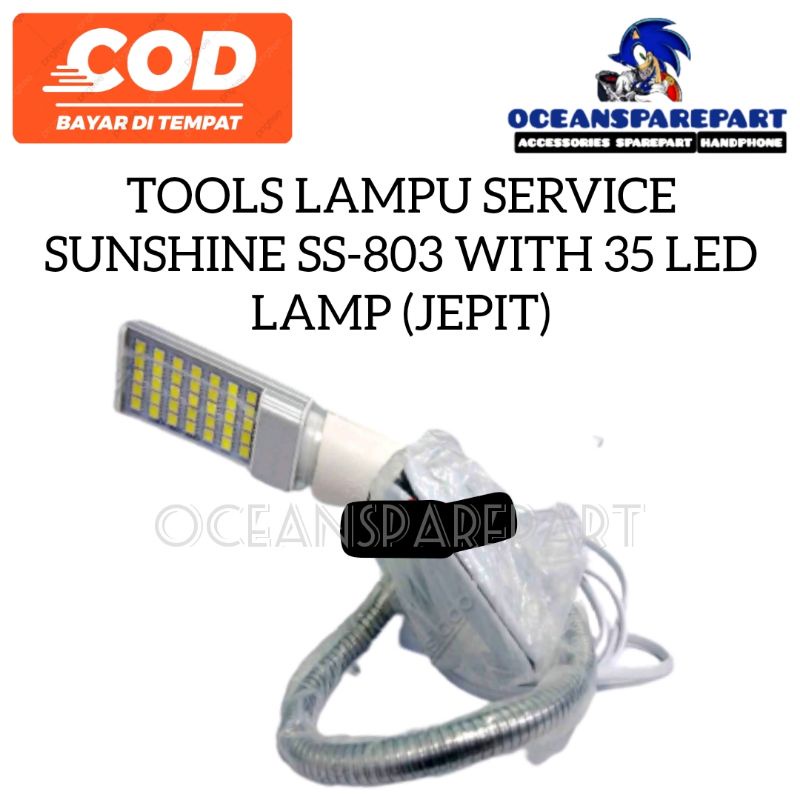Jual TOOLS LAMPU SERVICE SUNSHINE SS-803 WITH 35 LED LAMP (JEPIT) | Shopee Indonesia