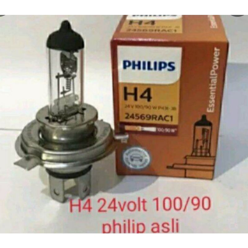 Jual Bohlamp Hologen 24vol 100/90 wat Standar Philips | Shopee Indonesia