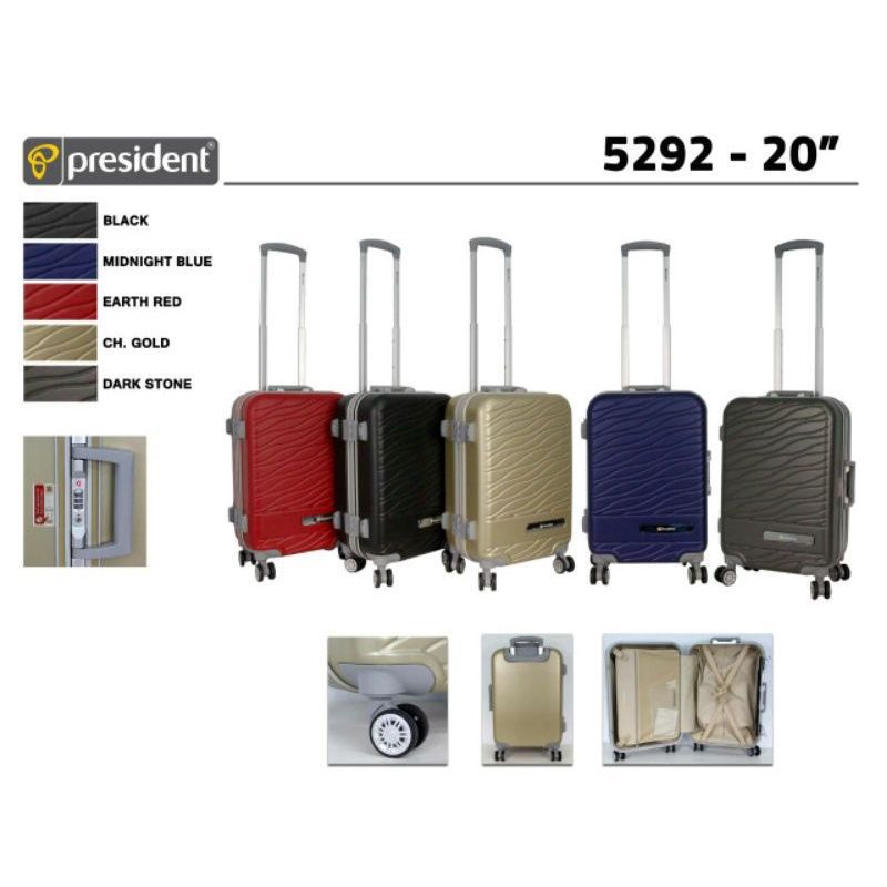 Jual Koper President 20 Inch 5292 Kabin Size Original | Shopee Indonesia