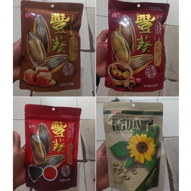 Jual Triko Kwaci Kuaci Bunga Matahari Taiwan All Varian 150g / Kuaci ...