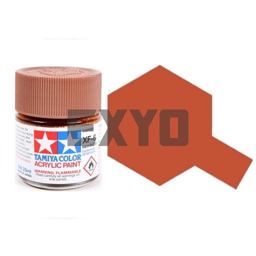 Jual Tamiya Acrylic XF6 Copper 23 ML Cat Gundam Model Kit | Shopee ...