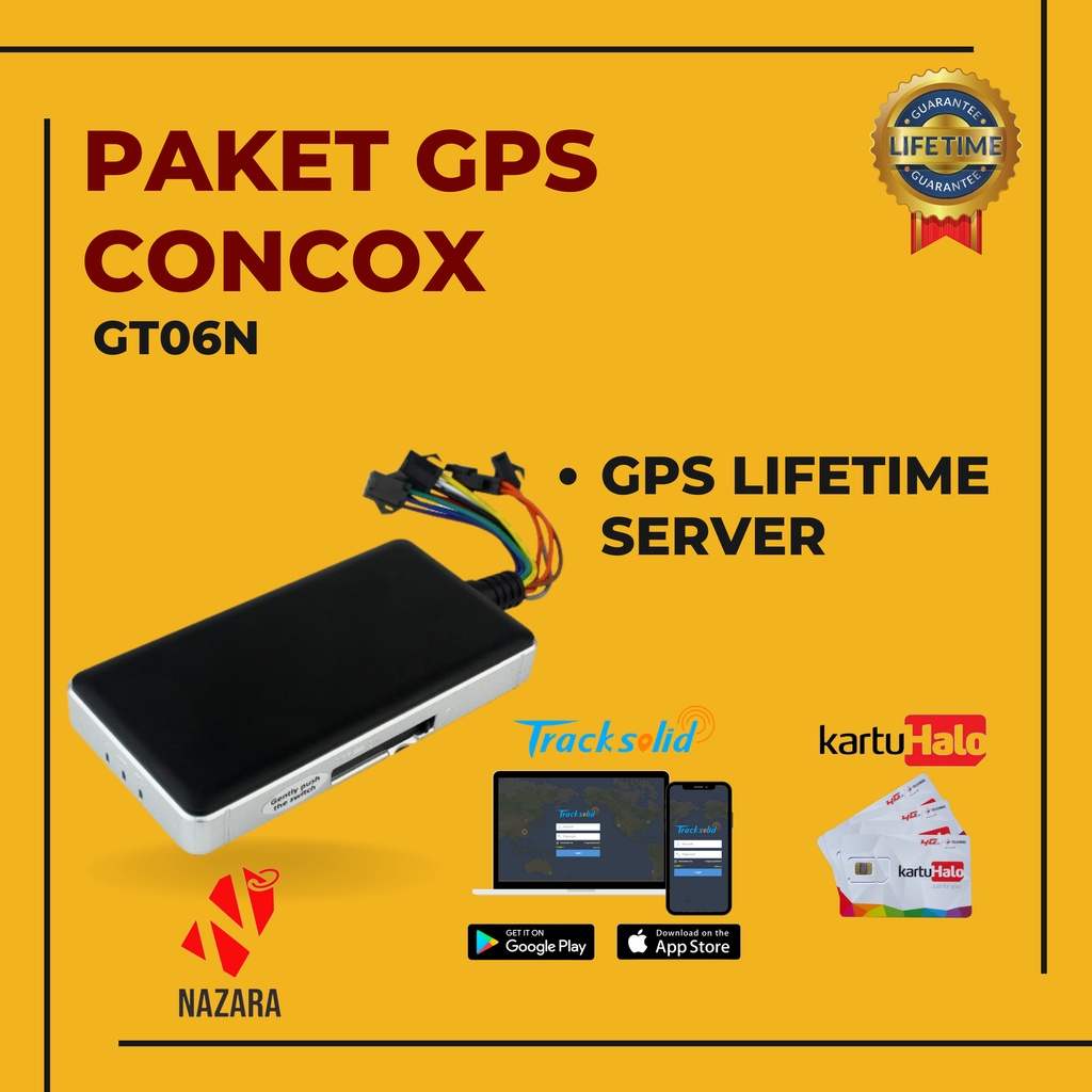 Jual GPS Tracker Concox GT06N Server 10 Tahun | Shopee Indonesia
