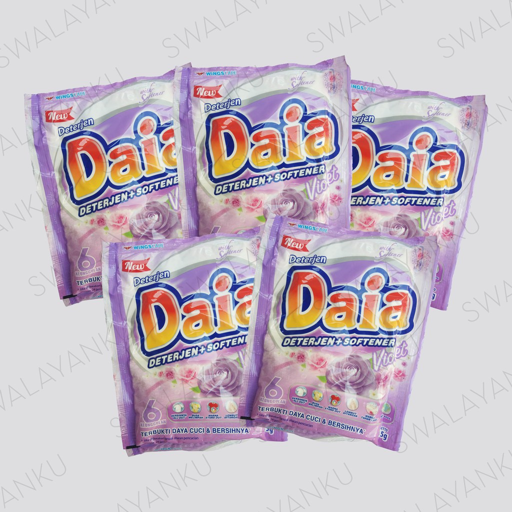 Jual DETERJEN DAIA 55Gr (RENTENG) | Shopee Indonesia