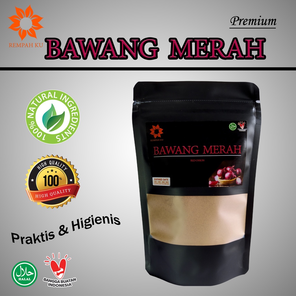Jual Bawang Merah Bubuk 50gr Onion Powder Murni | Shopee Indonesia