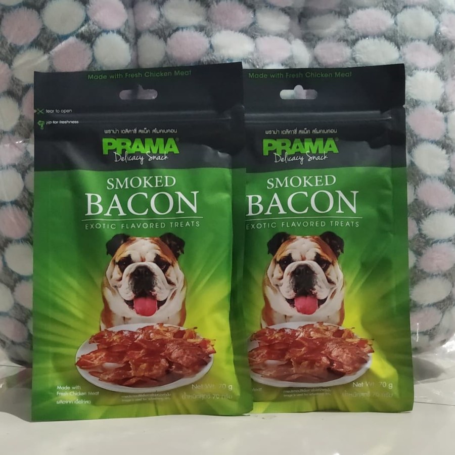 Jual SNACK CEMILAN GIGITAN ANJING Prama Snack anjing 70g Rasa Smoked ...