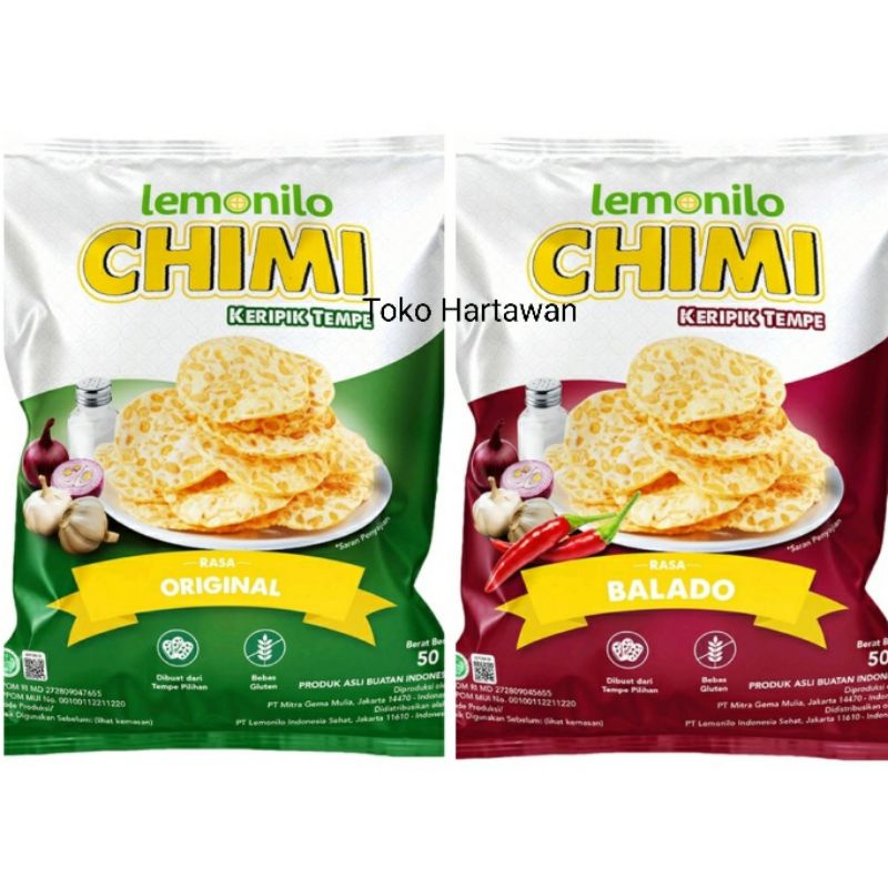 Jual Lemonilo Chimi Keripik Tempe ( NEW ) | Shopee Indonesia
