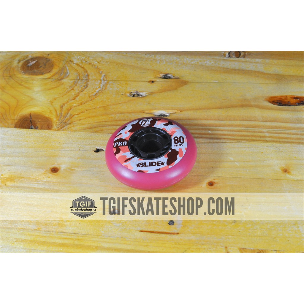 Jual ban sepaturoda | wheels inlineskate fzt 80mm PRO SLIDE | Shopee ...
