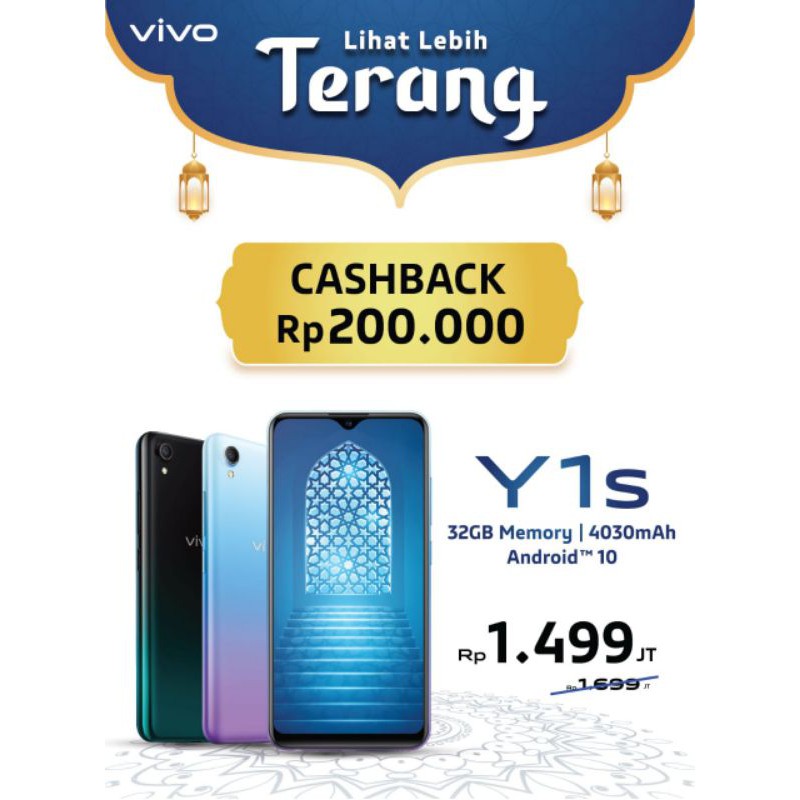 Jual VIVO Y1S Ram 2/32 ( CASH BACK 200K) | Shopee Indonesia