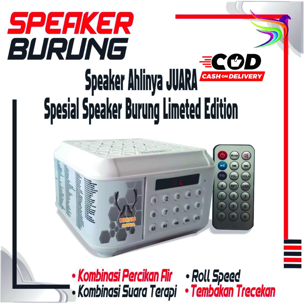 Jual (free REMOTE) SPEAKER MASTERAN BURUNG MASTERAN BURUNG DIGITAL ...